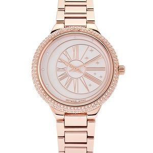 Michael Kors | Accessories | Authentic Mk Rose Gold Tone Taryn Watch ...